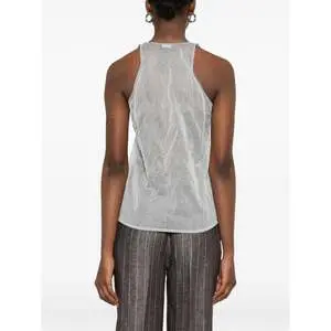 Giorgio Armani Sheer Finish Silk Tank Top