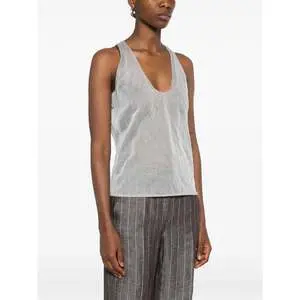 Giorgio Armani Sheer Finish Silk Tank Top