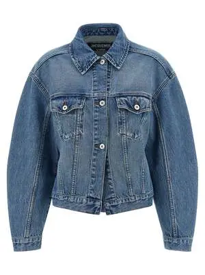 Jacquemus La Veste De-nimes Denim Jacket - Blue