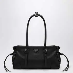 Prada Bonnie Medium Shopping Bag - Black