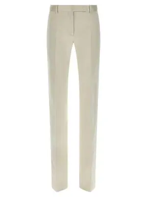 TOM FORD Duchesse Tailored Trousers - Cream