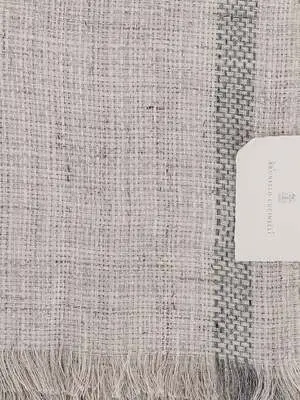 Brunello Cucinelli Linen Scarf - Multicolor