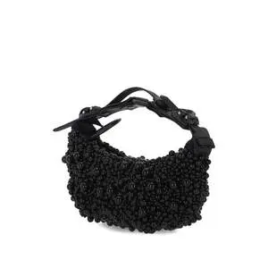 INNERRAUM Beaded Tote Bag - Black