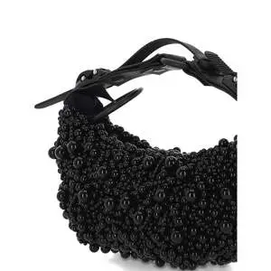 INNERRAUM Beaded Tote Bag - Black