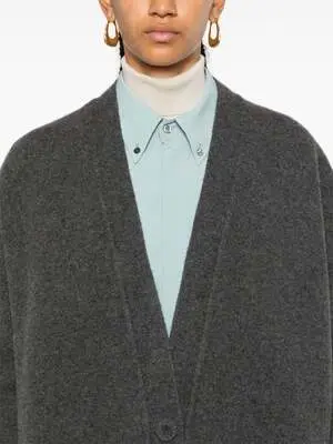 JIL SANDER Oversized Wool Cardigan