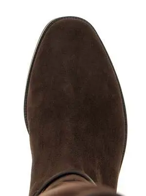 JIMMY CHOO Lawton Suede Boots - Brown