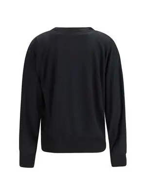 Isabel Marant Étoile Crewneck Sweatshirt With Logo - Black