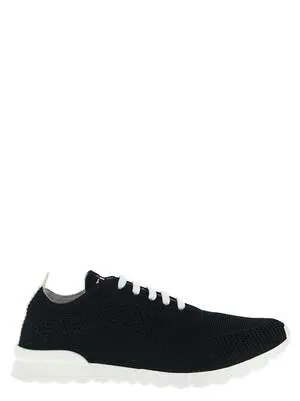 Kiton Knitwear Lace-up Sneakers - Black