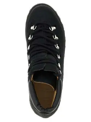 Junya Watanabe X Paraboot Pony Hair Lace Up Boots