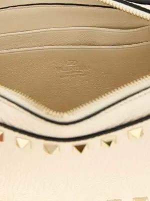 Valentino Garavani Rockstud Clutch Bag - White