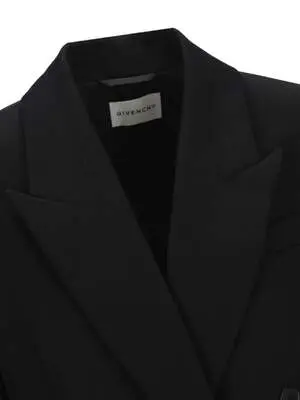 Givenchy Asymmetrical Cut-out Wool Jacket