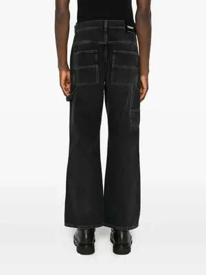 Off-White Gothic Ow Flare Carpenter Jeans - Multicolor