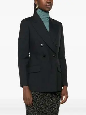 Gucci Double Breasted Wool Blazer