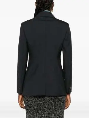 Gucci Double Breasted Wool Blazer