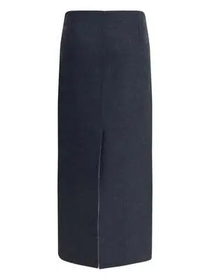Brunello Cucinelli Wool Skirt