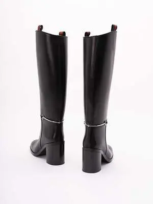 Gucci Charlotte Leather Boots