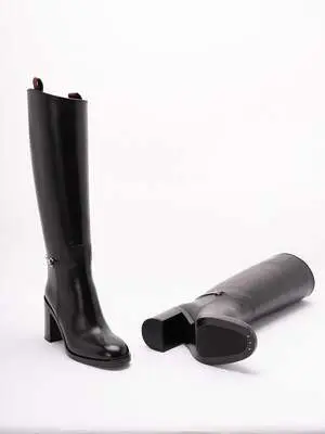 Gucci Charlotte Leather Boots