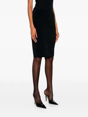 Saint Laurent Viscose Skirt