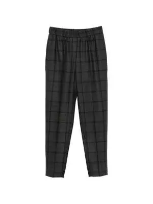 Peserico Tailored Wool Pants - Multicolor