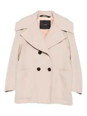 Max Mara Cashmere Double-breasted Jacket - Multicolor