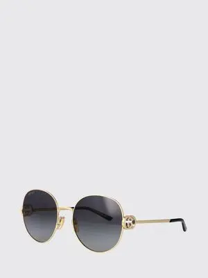 Gucci Round Frame Sunglasses - Gray
