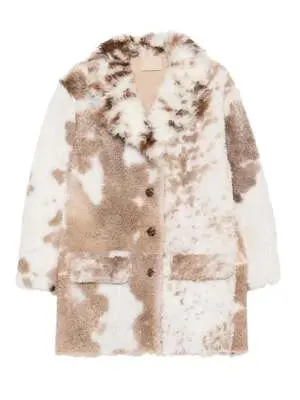 Prada Shearling Jacket - Multicolor