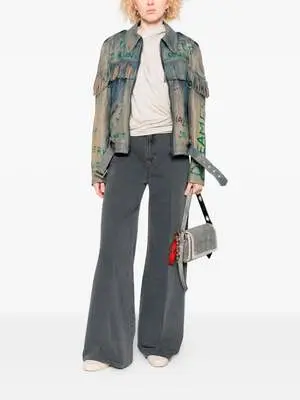 GOLDEN GOOSE Journey Full Zip Jacket 'olimpia' Lettering