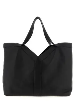 Saint Laurent Large Y Shopping Bag In Hammered Leather