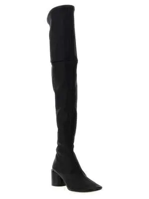 JIL SANDER Nappa Over The Knee Boots
