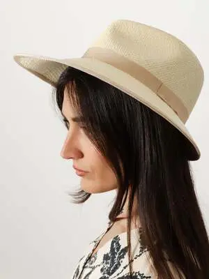 Max Mara Panama Hat - Cream