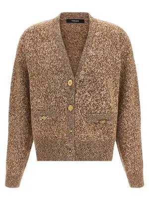 Versace Medusa '95 Button Cardigan - Cream