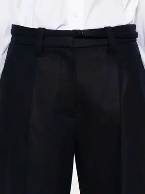 Brunello Cucinelli Wool Pleated Trousers
