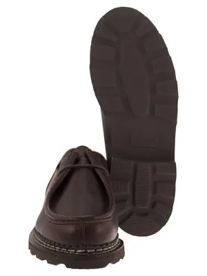 Paraboot Michael Leather Derby Shoes - Brown