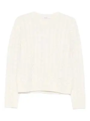 Max Mara Cashmere Cable Knit Sweater