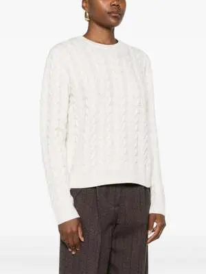 Max Mara Cashmere Cable Knit Sweater