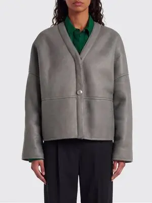 Loewe Shearling Jacket - Gray