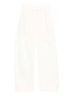Brunello Cucinelli Cotton Accordion Pleat Trousers