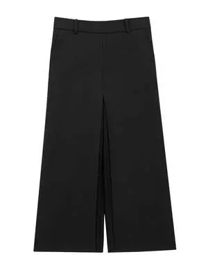 Saint Laurent Wool Cropped Trousers
