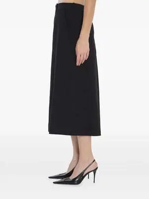 Saint Laurent Wool Cropped Trousers