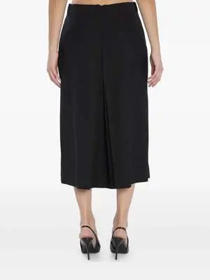 Saint Laurent Wool Cropped Trousers