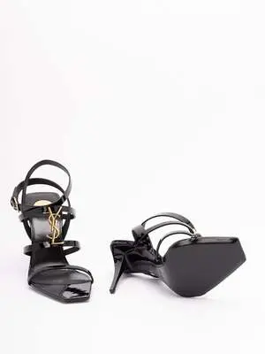Saint Laurent Cassandra Heeled Sandals - Multicolor