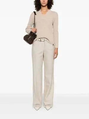 Max Mara Cashmere Pullover Sweater - Multicolor