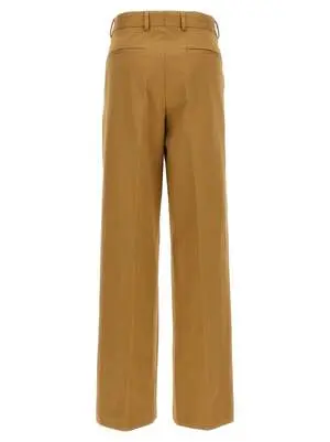 Dries Van Noten Paxy Cotton Wide Leg Pants