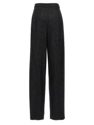 Max Mara Navigli Wide Leg Sequined Pants