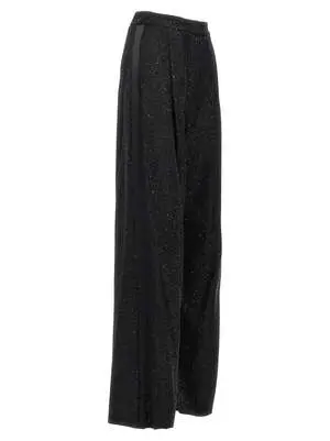 Max Mara Navigli Wide Leg Sequined Pants