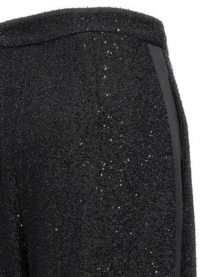 Max Mara Navigli Wide Leg Sequined Pants