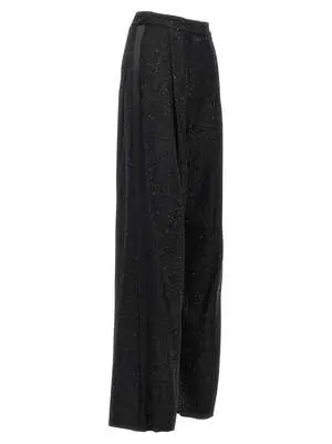 Max Mara Navigli Wide Leg Sequined Pants