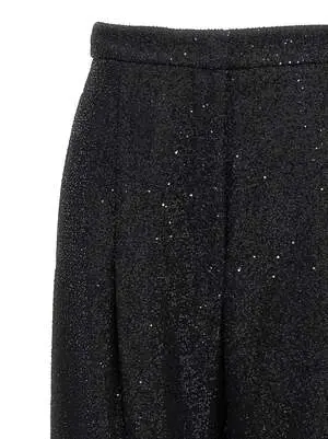 Max Mara Navigli Wide Leg Sequined Pants