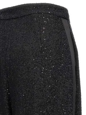 Max Mara Navigli Wide Leg Sequined Pants