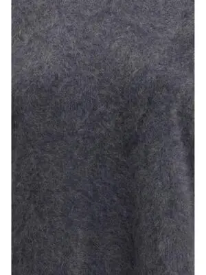LISA YANG Maren Brushed Cashmere Sweater - Gray